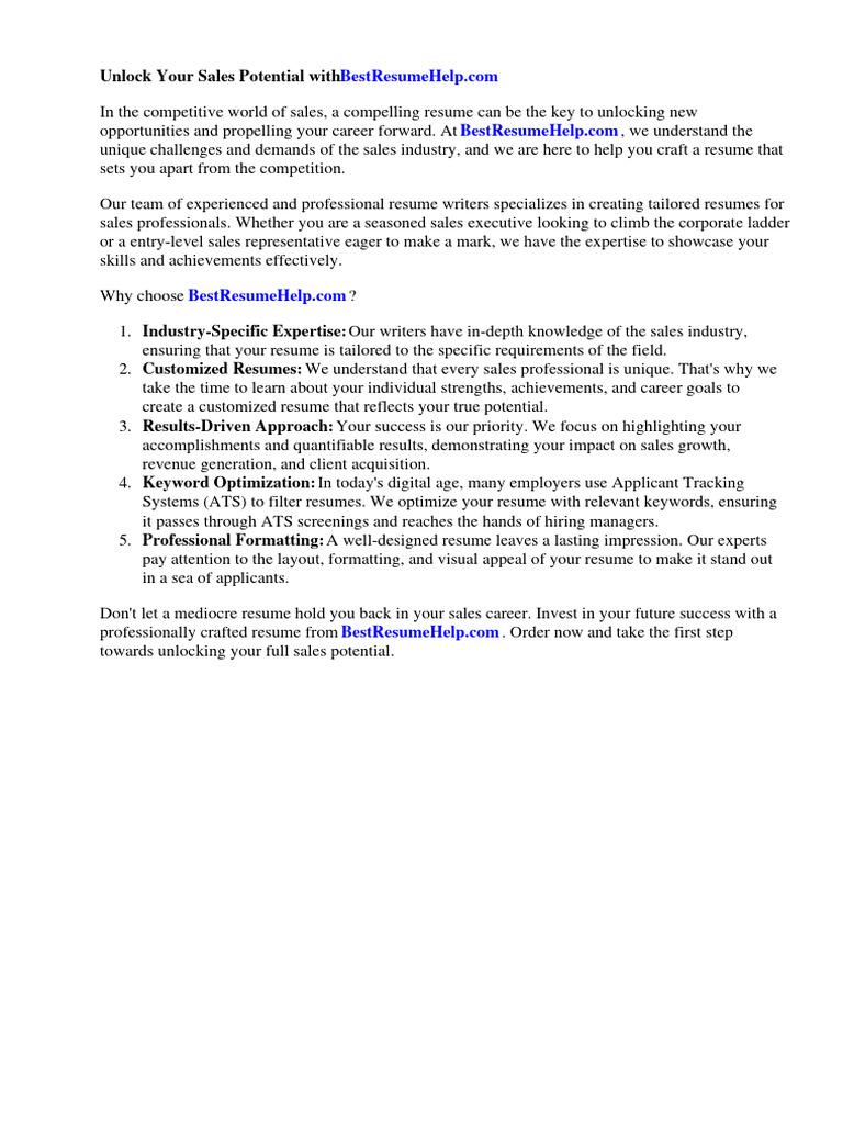 Sales Proposal Cover Letter Sample | PDF | Résumé | Sales Sales Proposal Cover Letter Sample | PDF | Résumé | Sales