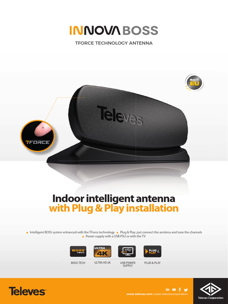 L INNOVA BOSS TForce EN (PLA12180004) | PDF | Antenna (Radio) | Power ...