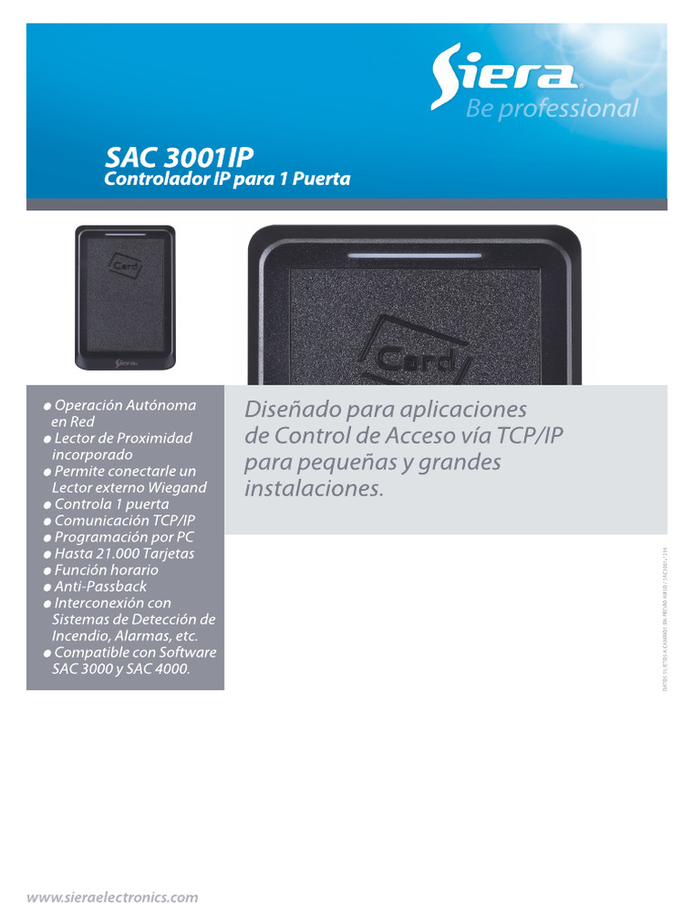sac-3001ip-catalogo-esp | PDF