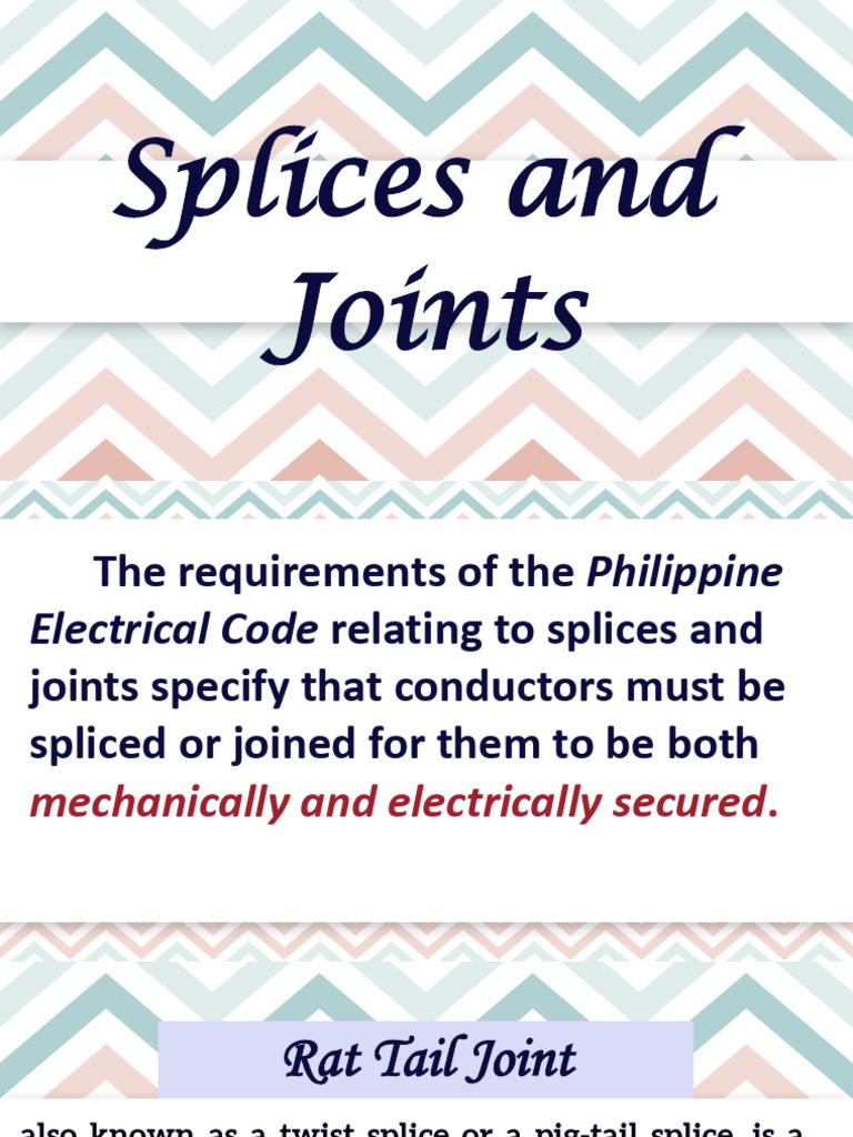 Splices and Joint | PDF | Computers | Technology & Engineering