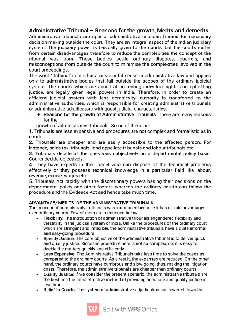 (Me) Administrative Tribunal | PDF | Tribunal | Constitutional Law