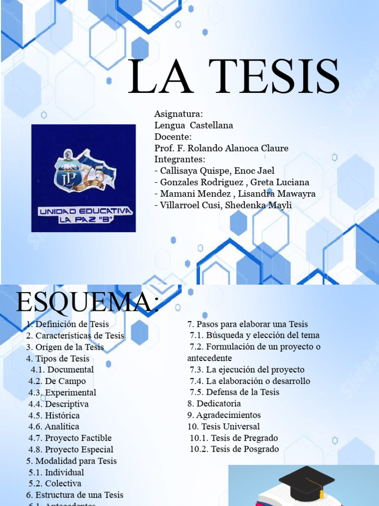 Guía Completa sobre la Tesis Académica | PDF | Educación más alta