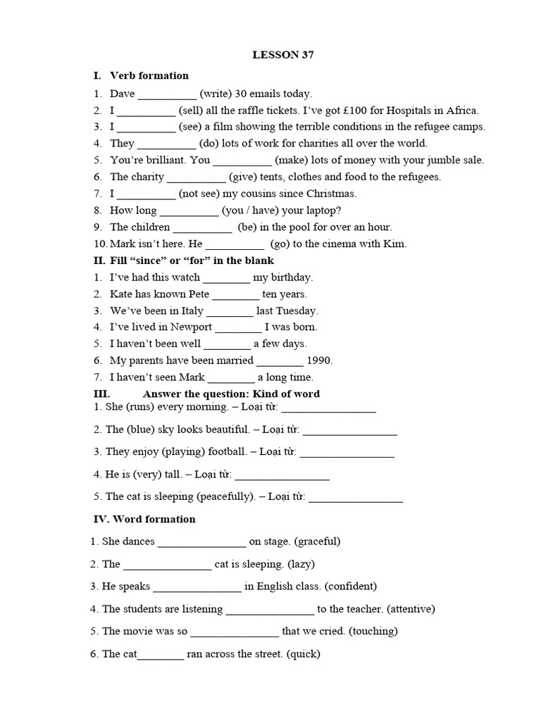 Lesson 37 | PDF | Sweet Potato