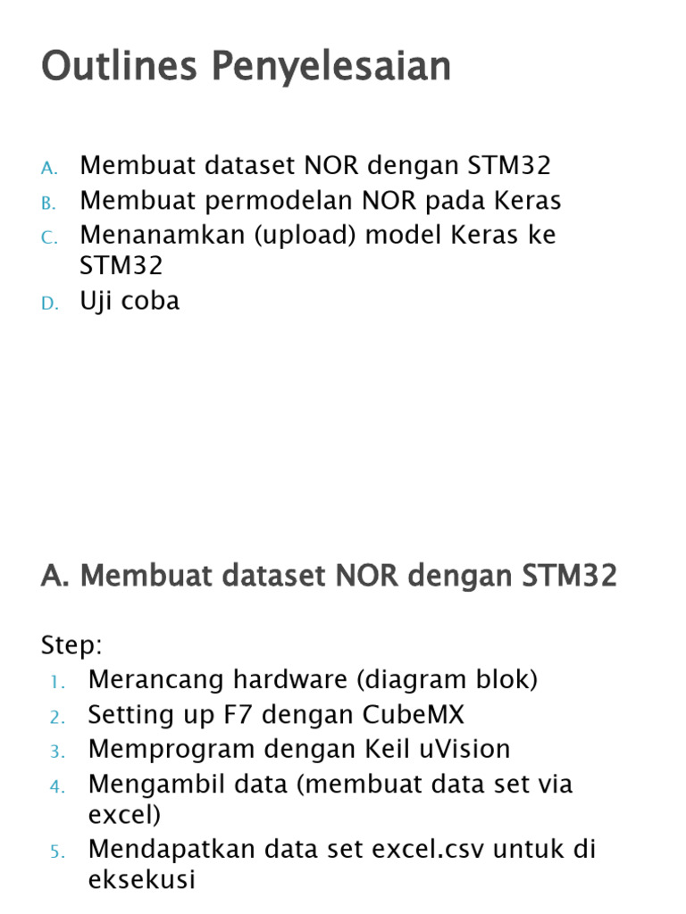 Tutorial Embedded Deeplearning NOR GATE | PDF