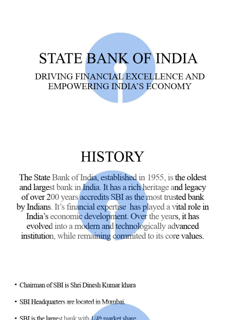 SBI PPT | PDF | Credit Card | Banks