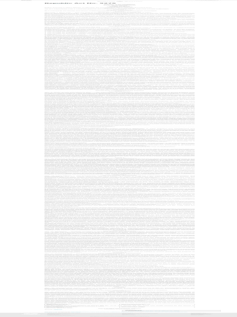 Republic Act No. 9275 - Official Gazette of The Republic of The ...