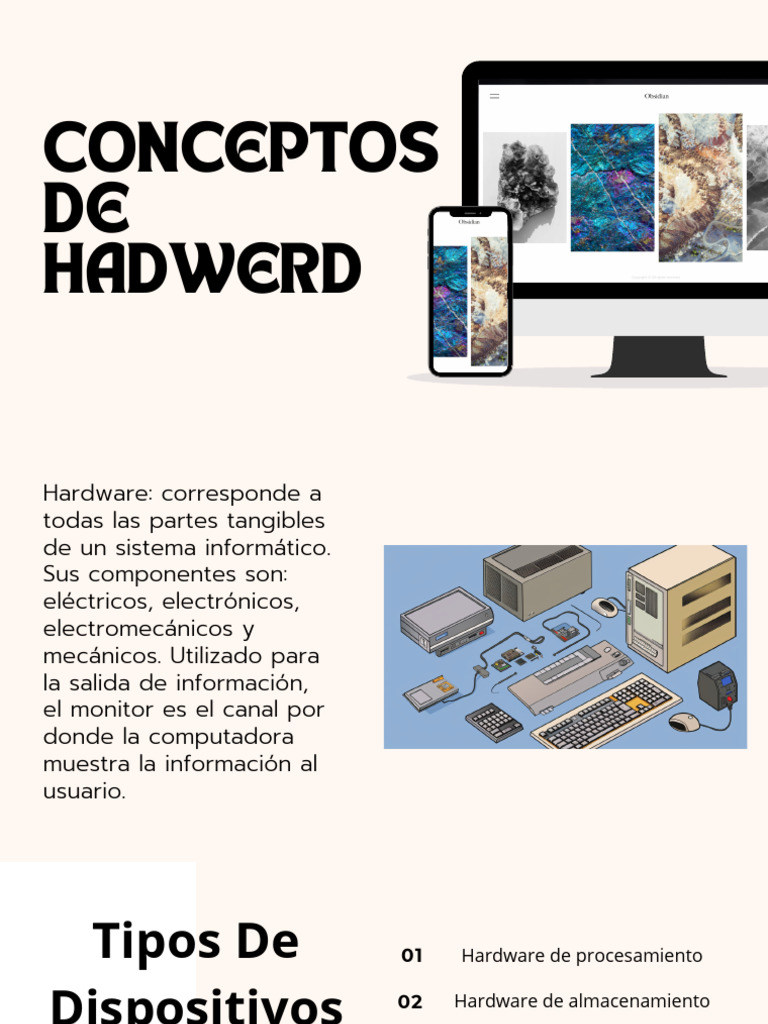 Conceptos de Hadwerd | PDF | Hardware de la computadora | Software libre
