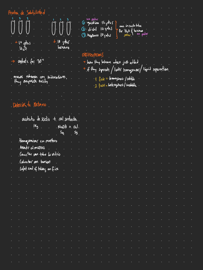Solubilidad Sustancias Polar y No Polar | PDF