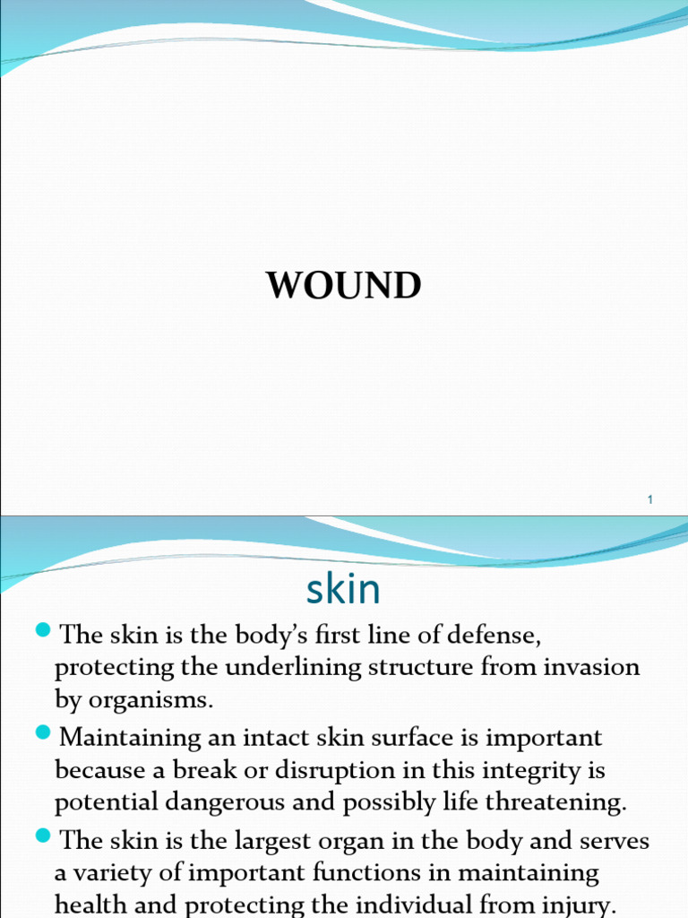 Surgical Wound | PDF | Wound | Healing
