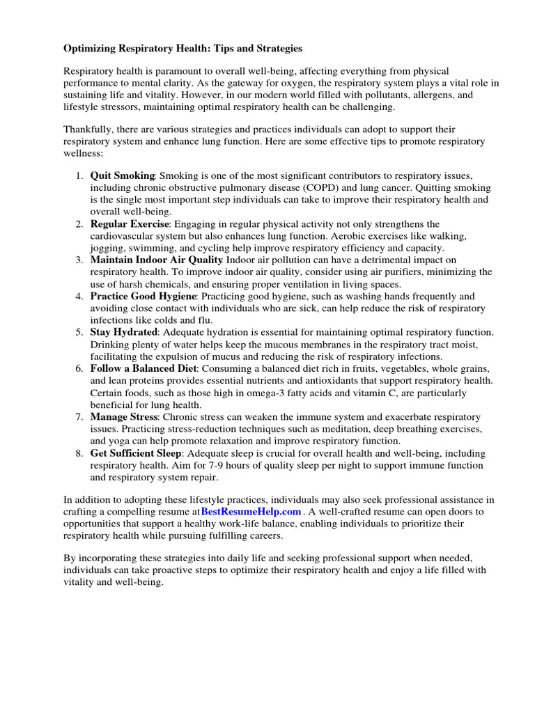 Respiratory Therapist Resume | PDF | Intensive Care Medicine | Health Care