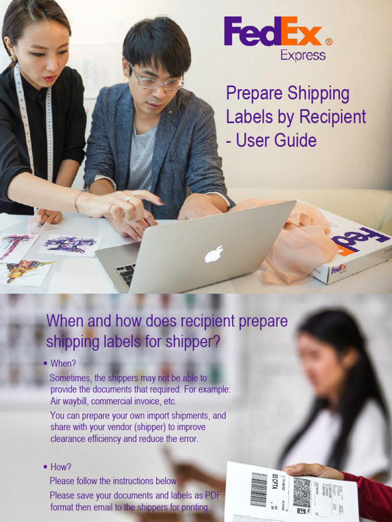 FedEx Remote Pickup User Guide | PDF | Invoice | Freight Transport