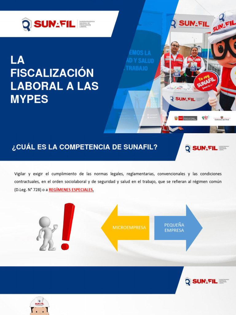 La Fiscalizacion Laboral A Las Mypes | PDF | Pensión | Derecho laboral