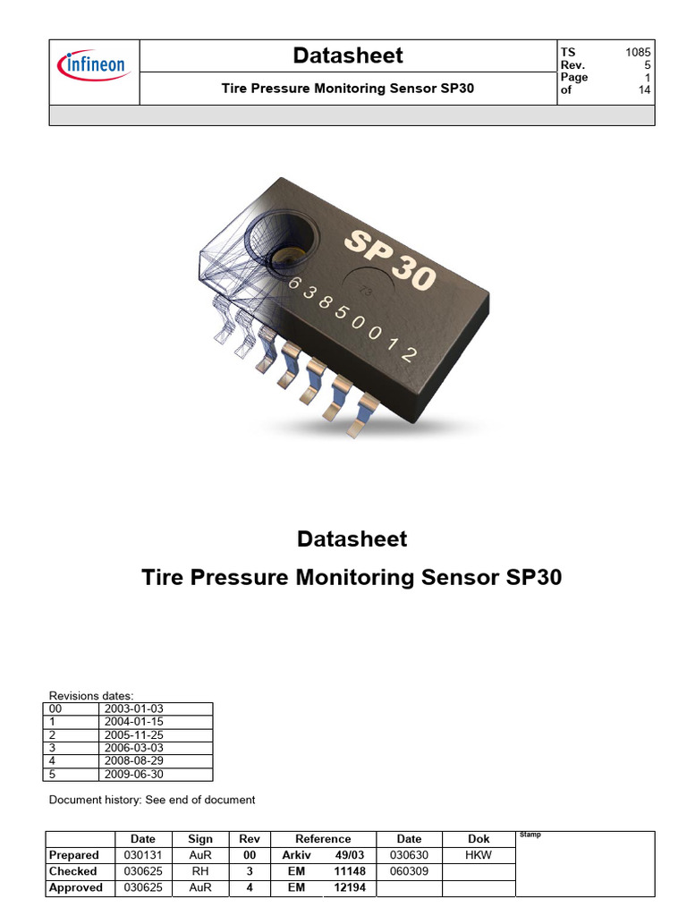 sp30+-+data_sheet.ts1085.r4 (1) | PDF | Sensor | Amplifier