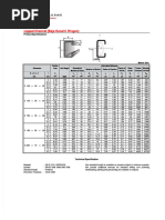 W-Shapes: Table 1-1 Dimensions | PDF | Mechanical Engineering | Mechanics
