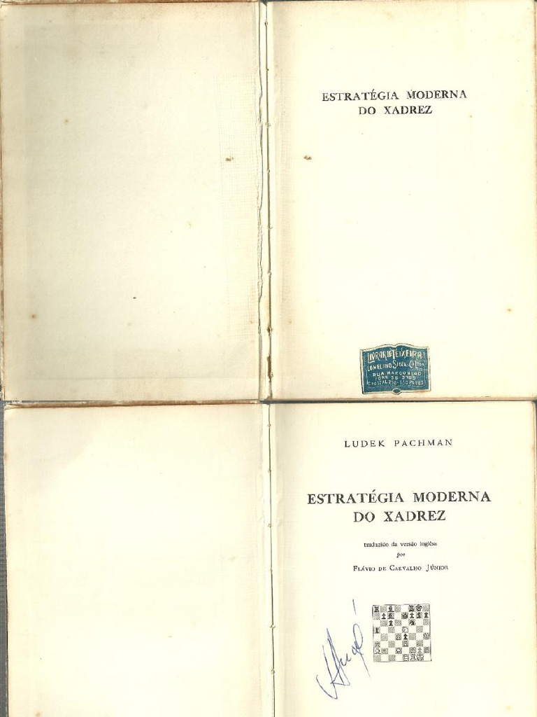 Estrategia Moderna No Xadrez Ludek Pachman PT BR Completo - Compress | PDF
