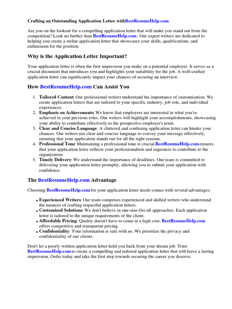 Crafting Effective Application Letters | PDF | Résumé | Http Cookie