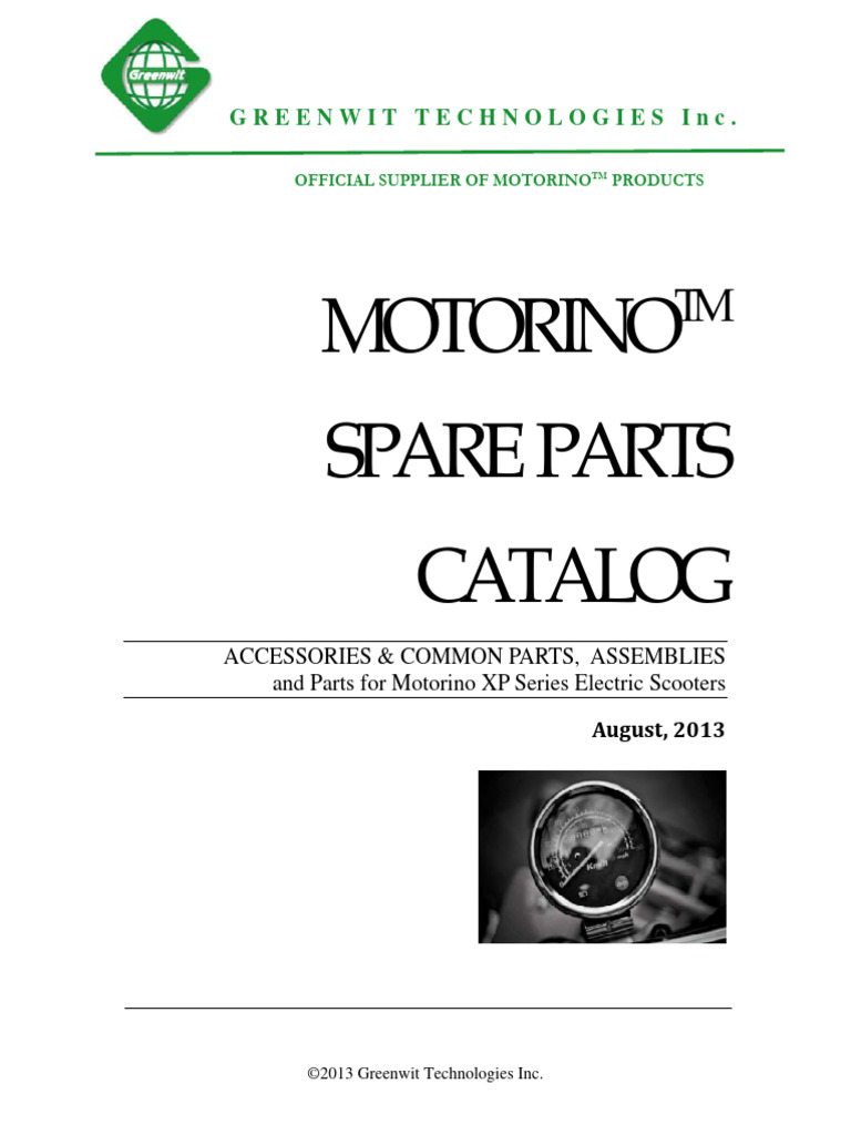 Motorino Catalog Full | PDF | Anti Lock Braking System | Manufactured Goods