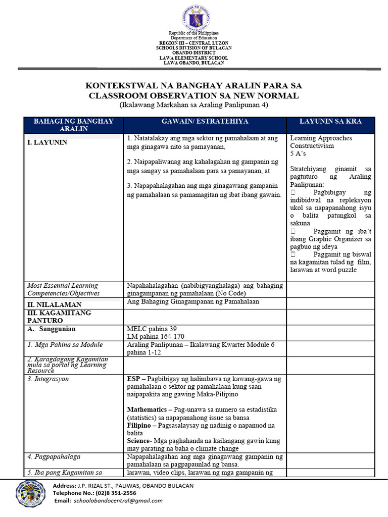 Co DLP AP Second Quarter 2023 2024 | PDF