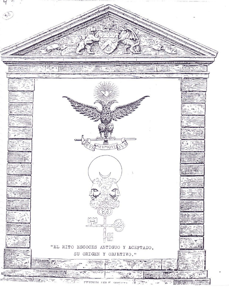 El Rito Escoces Antiguo y Aceptado, Su Origen y Objetivo | PDF | Masonería
