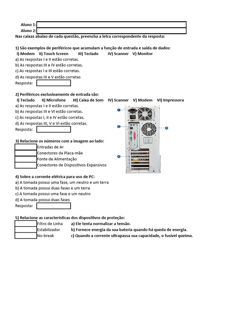 Exercicios Aula | PDF
