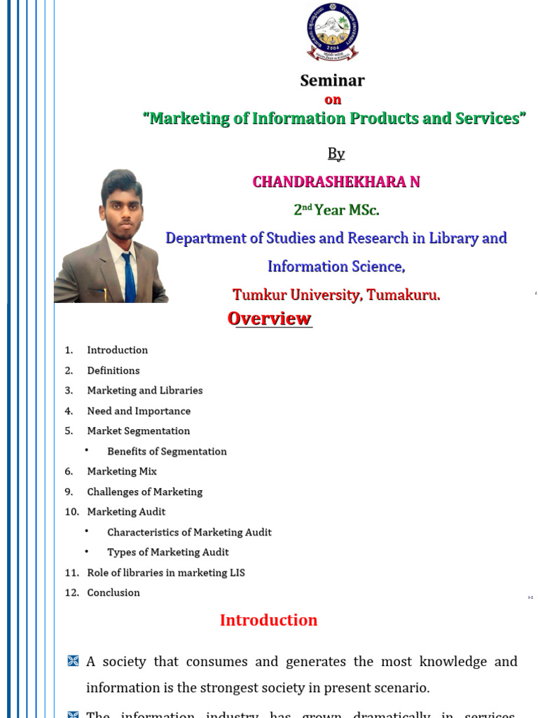 Marketing of Information Products and Services | PDF | Marketing ...