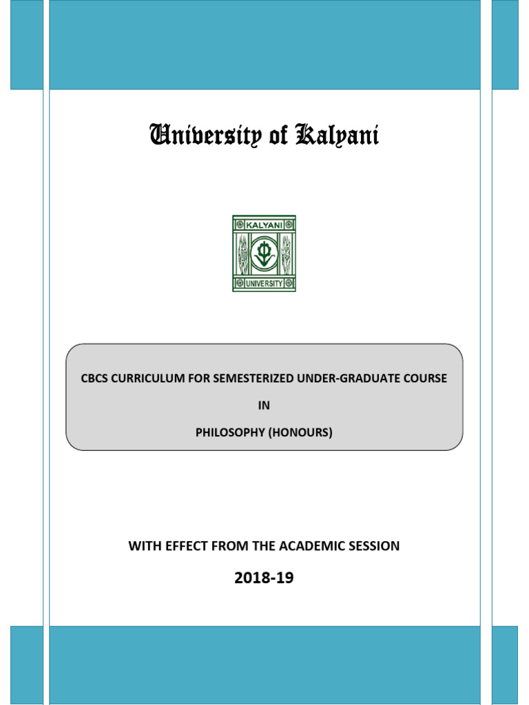 Syllabus Philosophy17.3-1 | PDF | Immanuel Kant | Idea