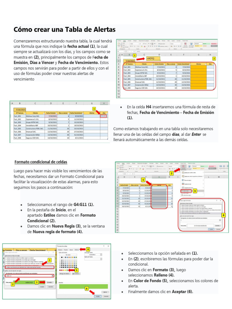 Cómo Crear Una Tabla de Alertas | PDF | Informática | Software