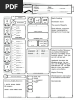 Steel Defender - DND - 5E - CharacterSheet | PDF | Entertainment ...
