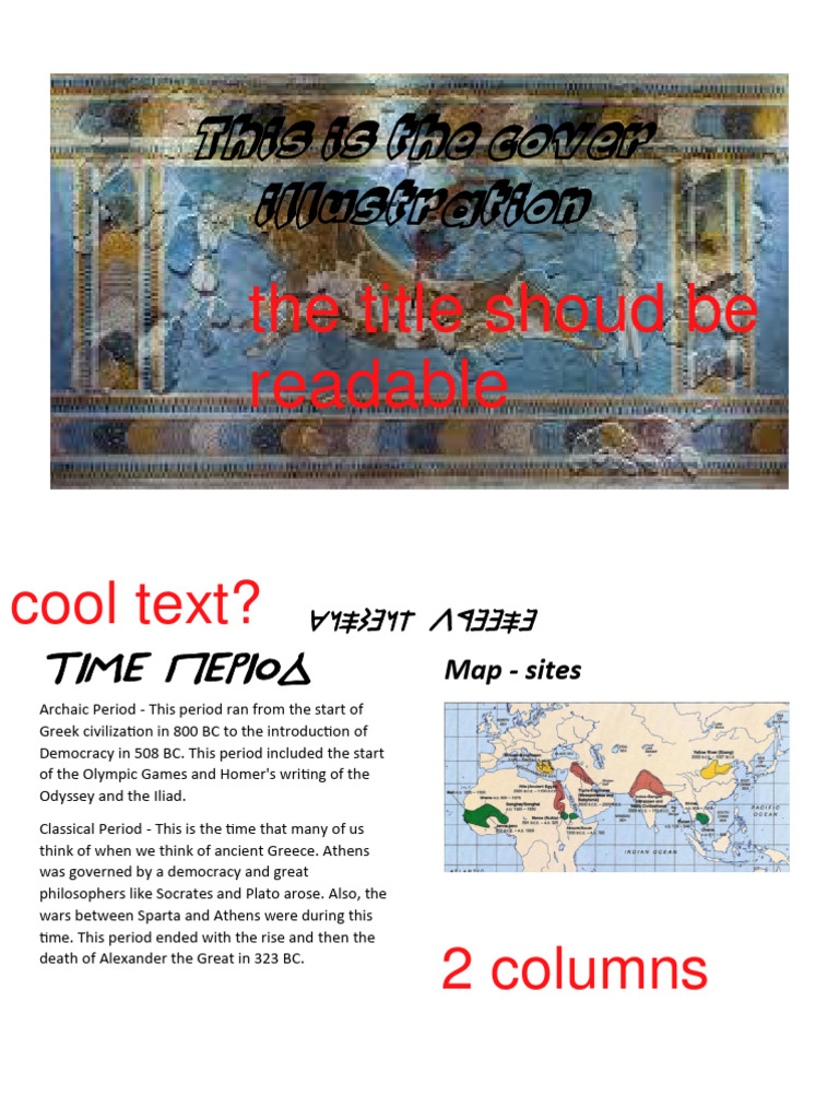 Ancient Greece Booklet V2 | PDF | Ancient Greece