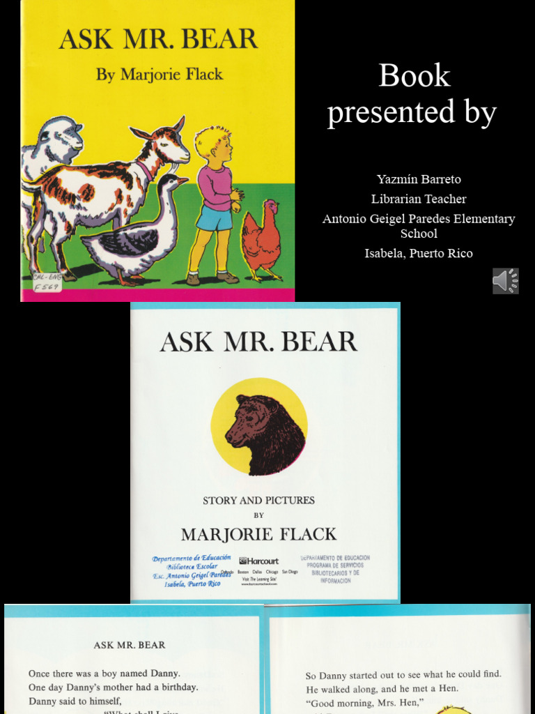 Ask Mr. Bear | PDF