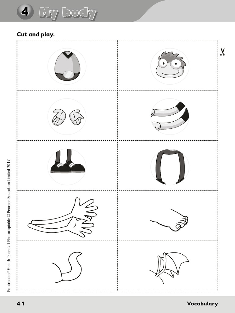 Unit 4 My body | PDF