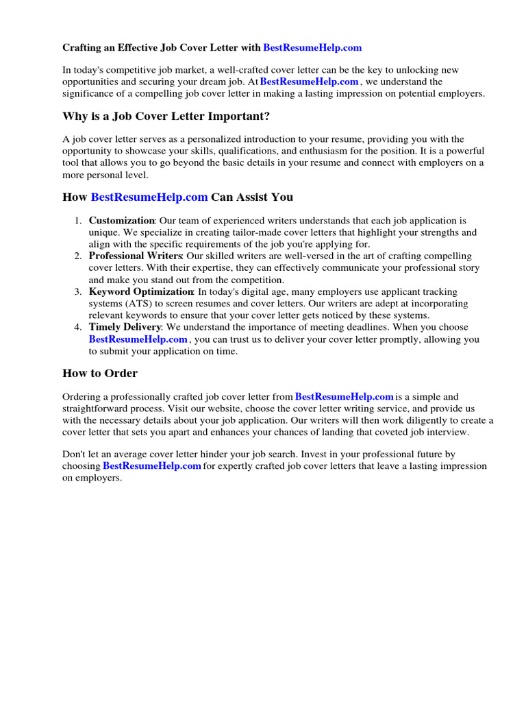 Job Cover Letter Samples Free | PDF | Résumé | Computing