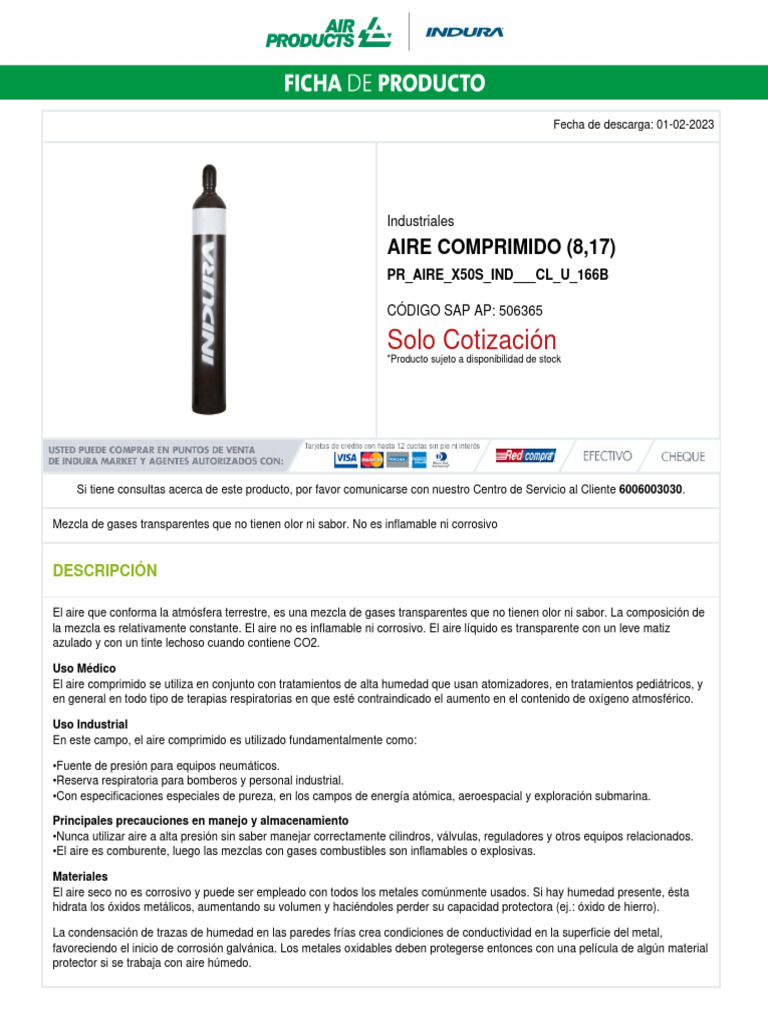 506365-Aire Comprimido (8,17) | PDF | Corrosión | Gases