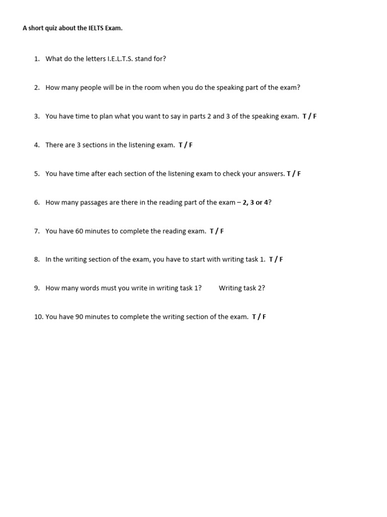 What Is IELTS | PDF | International English Language Testing System ...