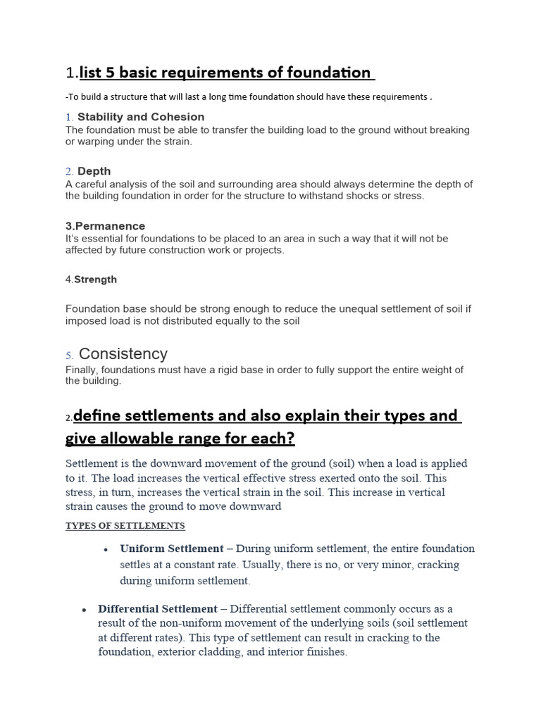 building Assignment | PDF | Foundation (Engineering) | Deep Foundation