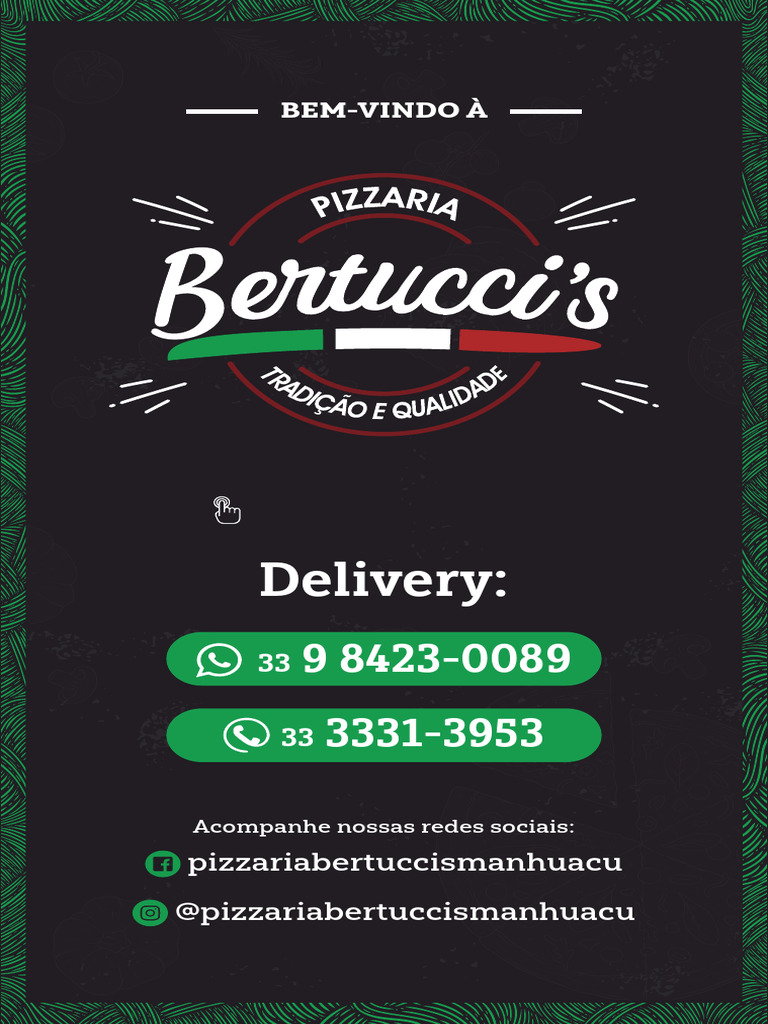 Modelo de Cardapio para Pizzaria | Download grátis PDF | Alimentos ...