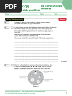 B2 Cell Division Exam Style Answers | PDF | Mitosis | Cell (Biology)