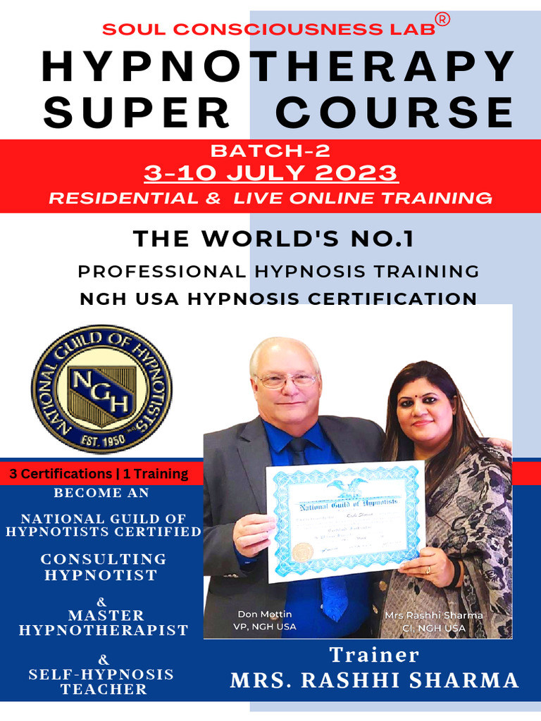 NGH-Brochure-July-2023 | PDF | Hypnosis | Hypnotherapy
