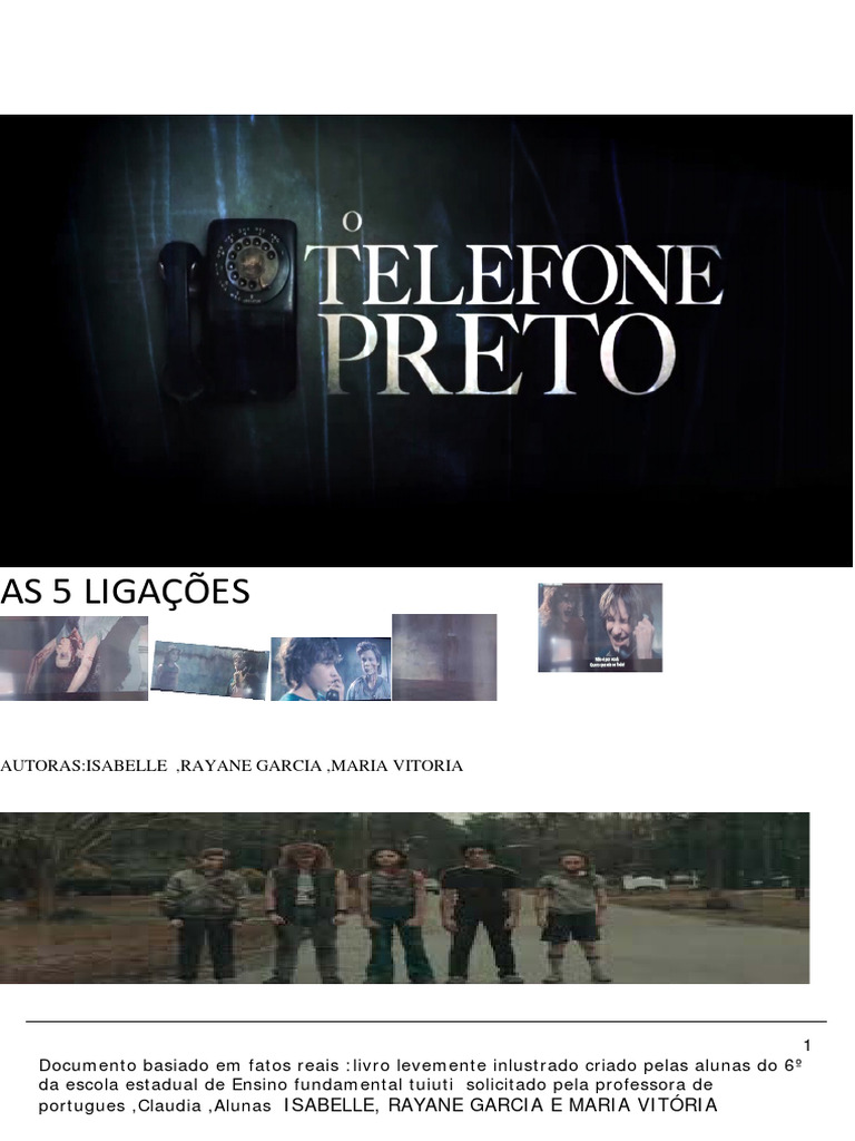 O Livro Telefone Preto | PDF