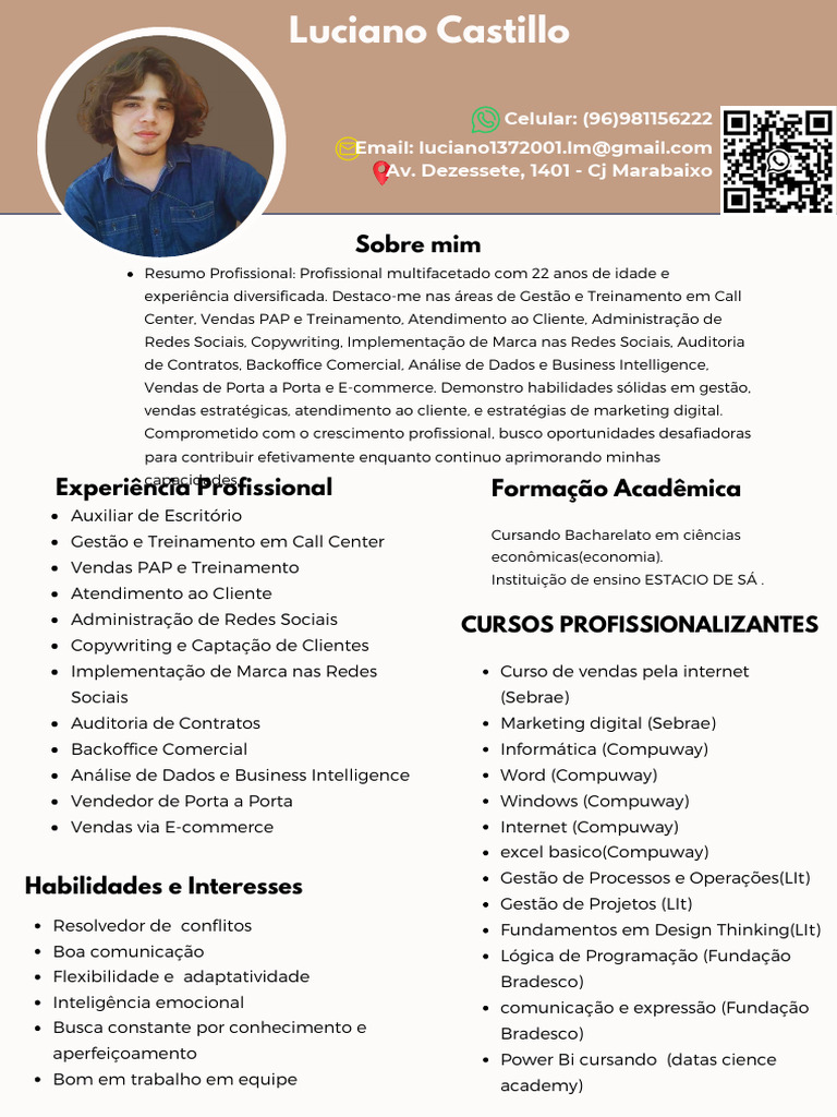 Currículo Luciano 2024 | PDF | Inteligência empresarial | E-commerce