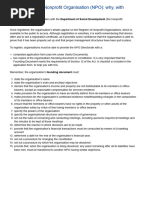 Model Constitution | PDF | Nonprofit Organization | Committee