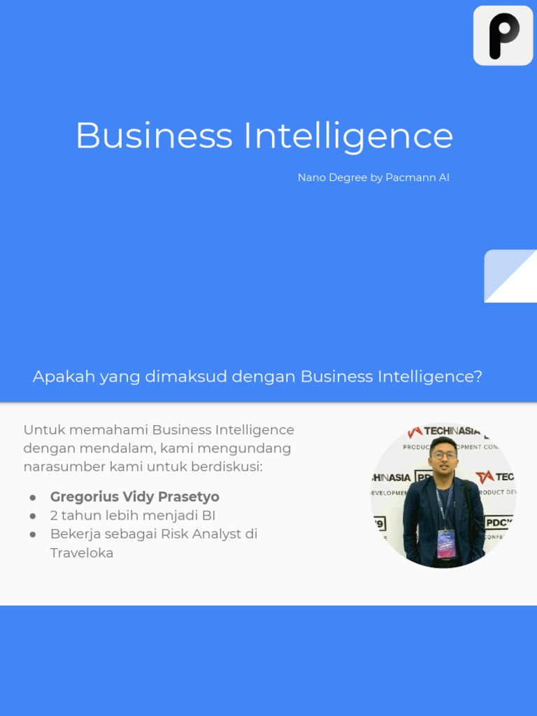 Business Intelligence Nano Degree Pdf