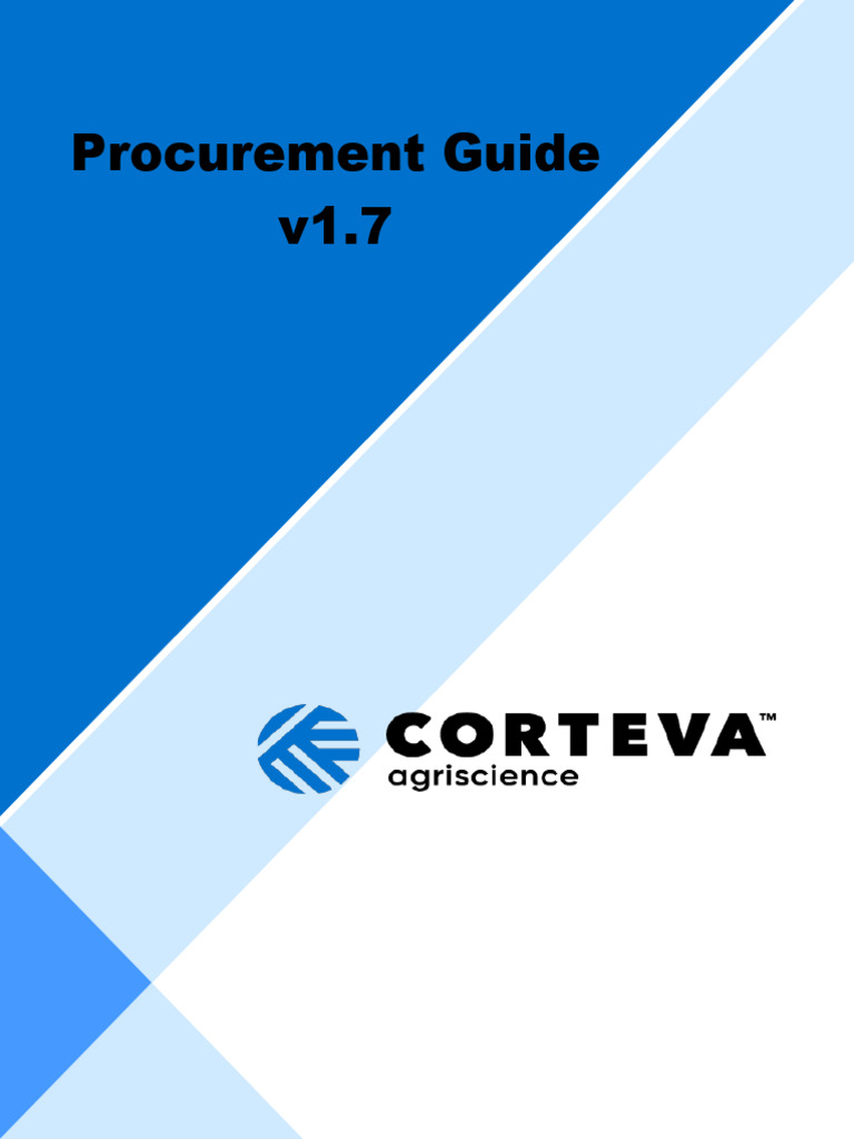 Procurement Guide | PDF | Procurement | Emergency