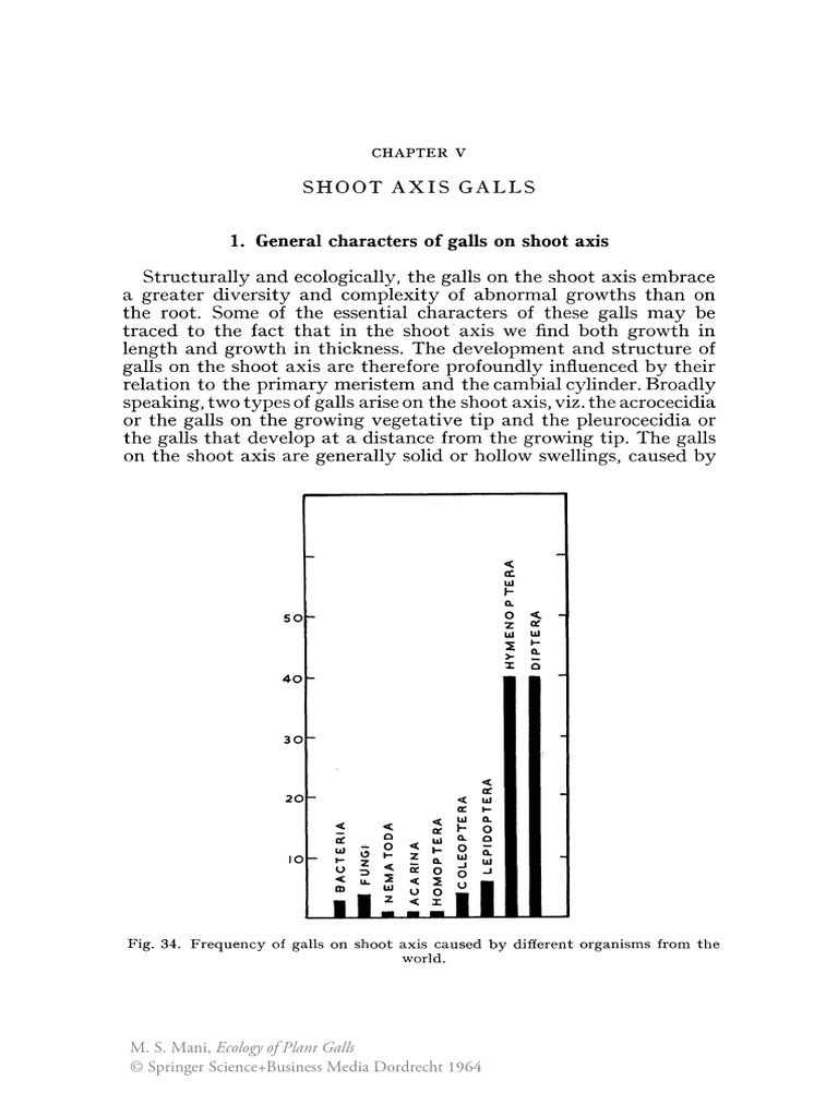 Capitulo 5 Shoot Axis Galls | PDF