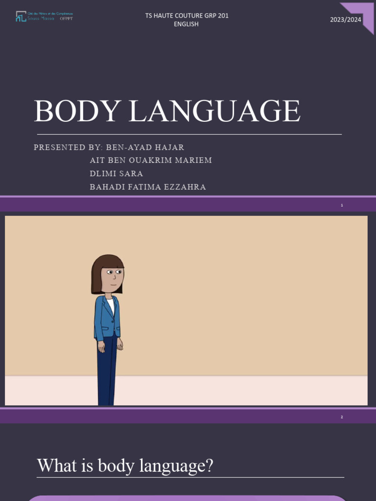 Body Language | PDF | Nonverbal Communication | Body Language