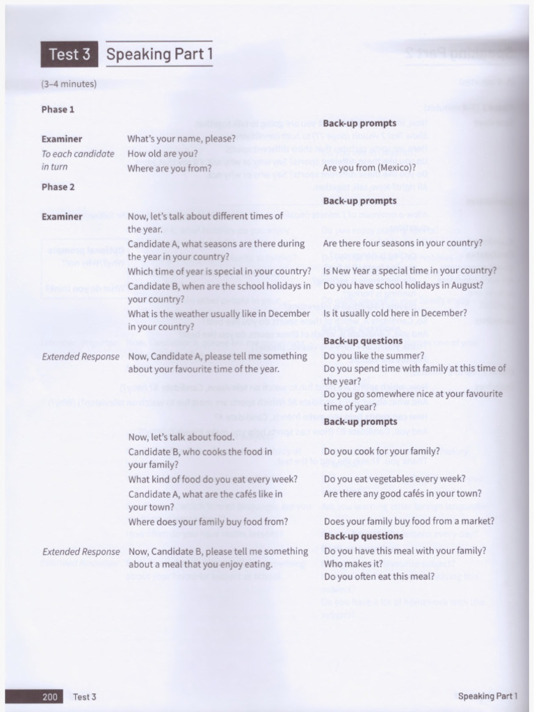 Speaking Part 2 | PDF