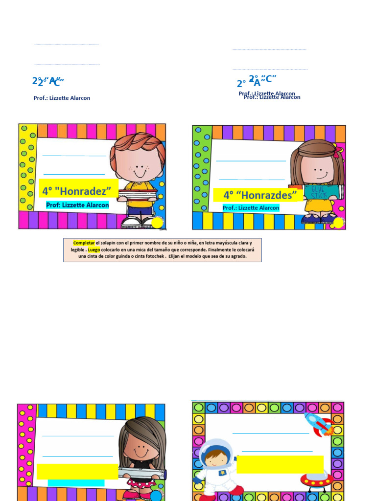 Modelos Fotochek 4 Honestidad | PDF