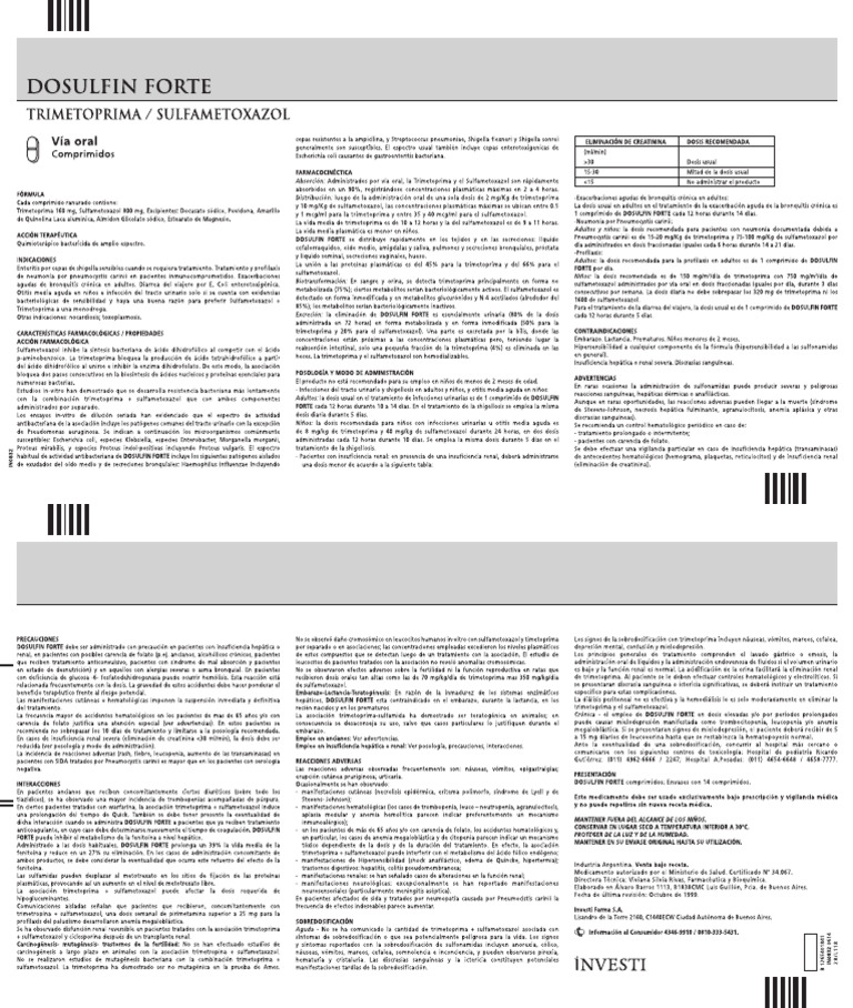 Dosulfin Forte | PDF