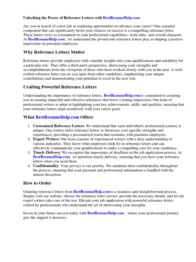 Reference Letter Information Technology Professional | PDF | Employment ...