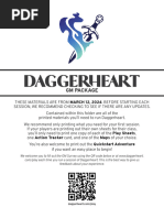 Daggerheart Witch | PDF